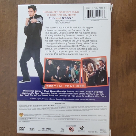 Media | Chuck Season 4 Dvd Set | Poshmark